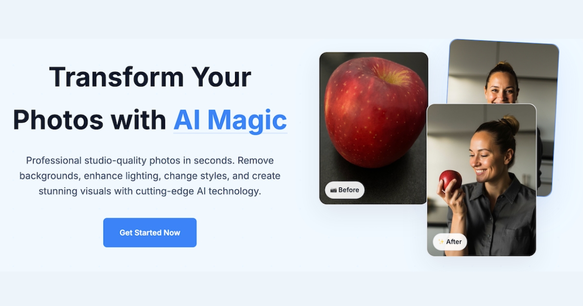 SnapStudioAI - Professional AI Product Photo Studio | Transform Product ...